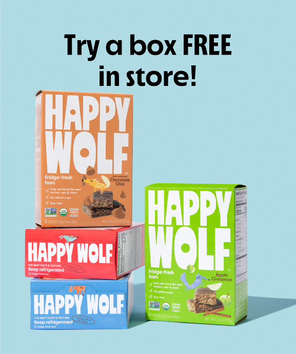 Find us in stores – Happy Wolf